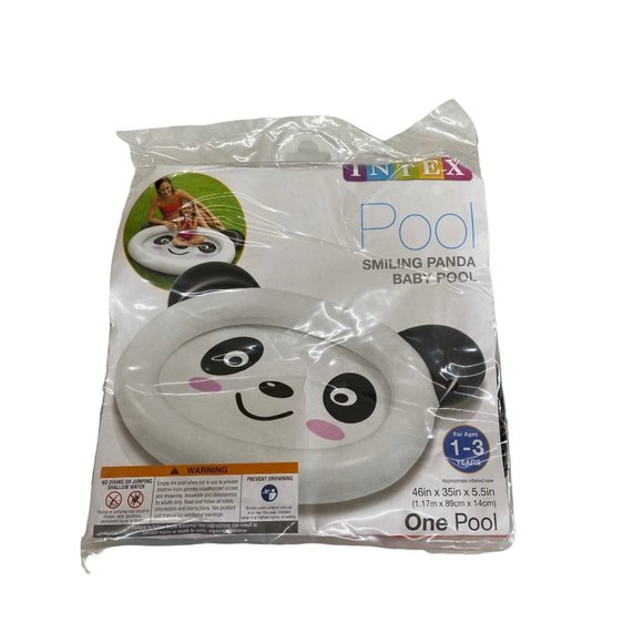 Intex | Toys | Intex Smiling Panda Baby Pool Inflatable 3 Years 46 X 36 ...